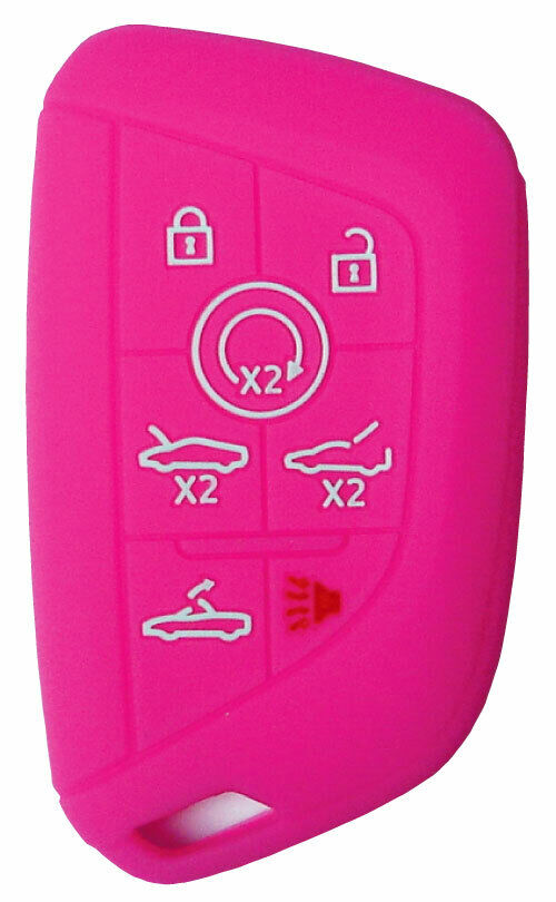 Keyless Entry Key Fob Rubber Remote Cover Chevrolet Corvette 2024 2023 ...