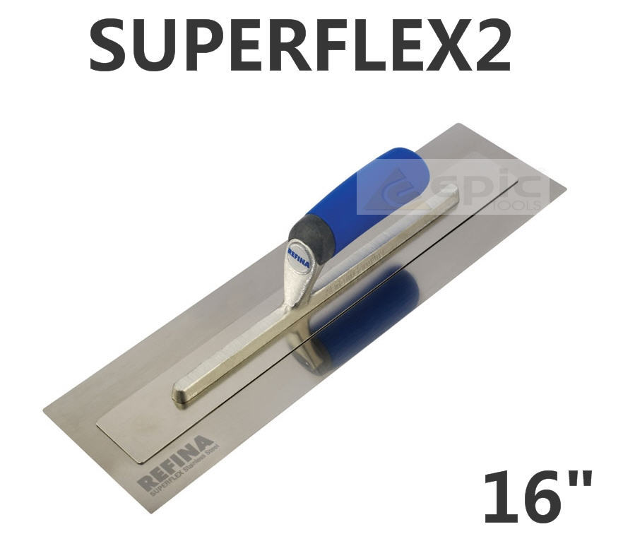 REFINA SUPERFLEX 2 Stainless Plasterers Plastering Finishing Trowel ...