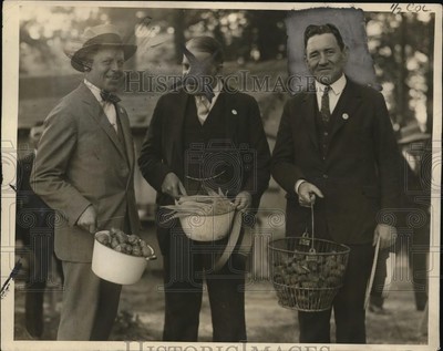 1926 Press Photo MA Lt Gov candidate Joseph Ely, Davis Walsh, Frank ...