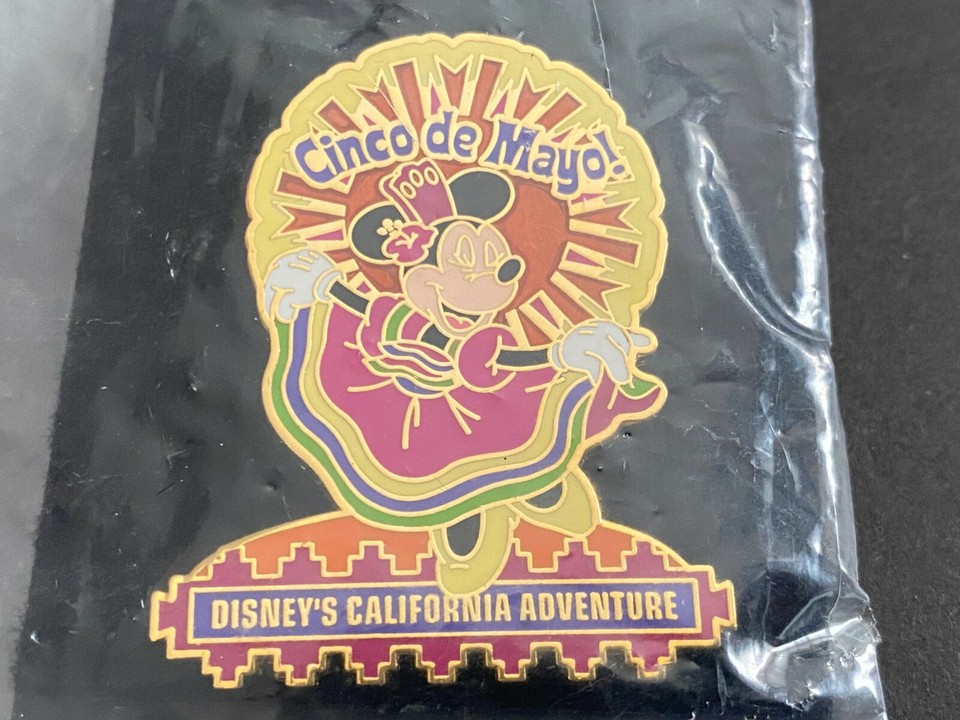 DCA Cinco De Mayo 2001 - Minnie California Adventure LE Retired Disney ...