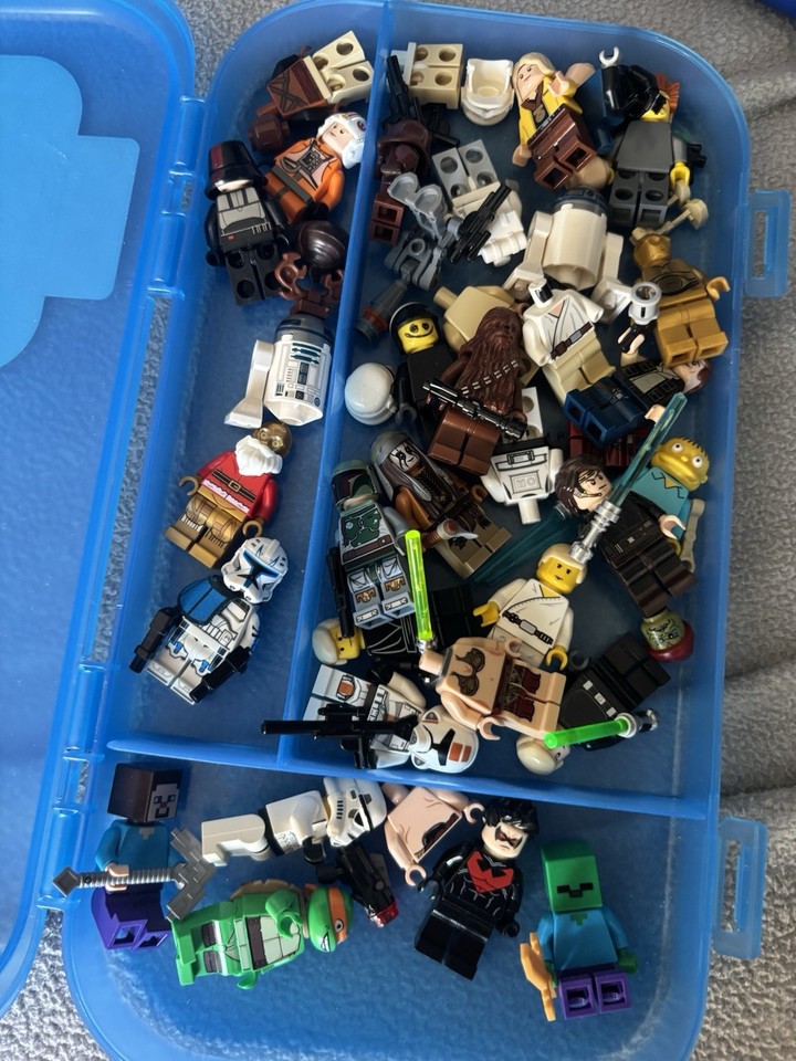 Assorted Lego Minifig Bundle, Star Wars, Marvel, Dc, Lego Movie, and ...