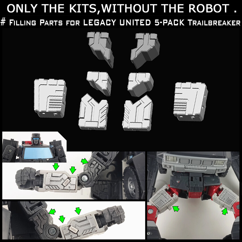 Fill For Legacy United 5-PACK wheeljack sunstreaker hound Trailbreaker ...