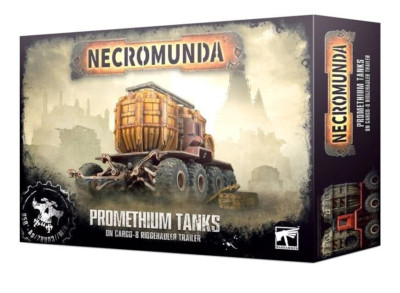 WARHAMMER 40K NECROMUNDA PROMETHIUM TANKS ON CARGO-8 RIDGEHAULER ...