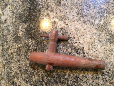 Antique Primitive Wood Beer Wine Water or Oil Barrel Tap 7” | eBay