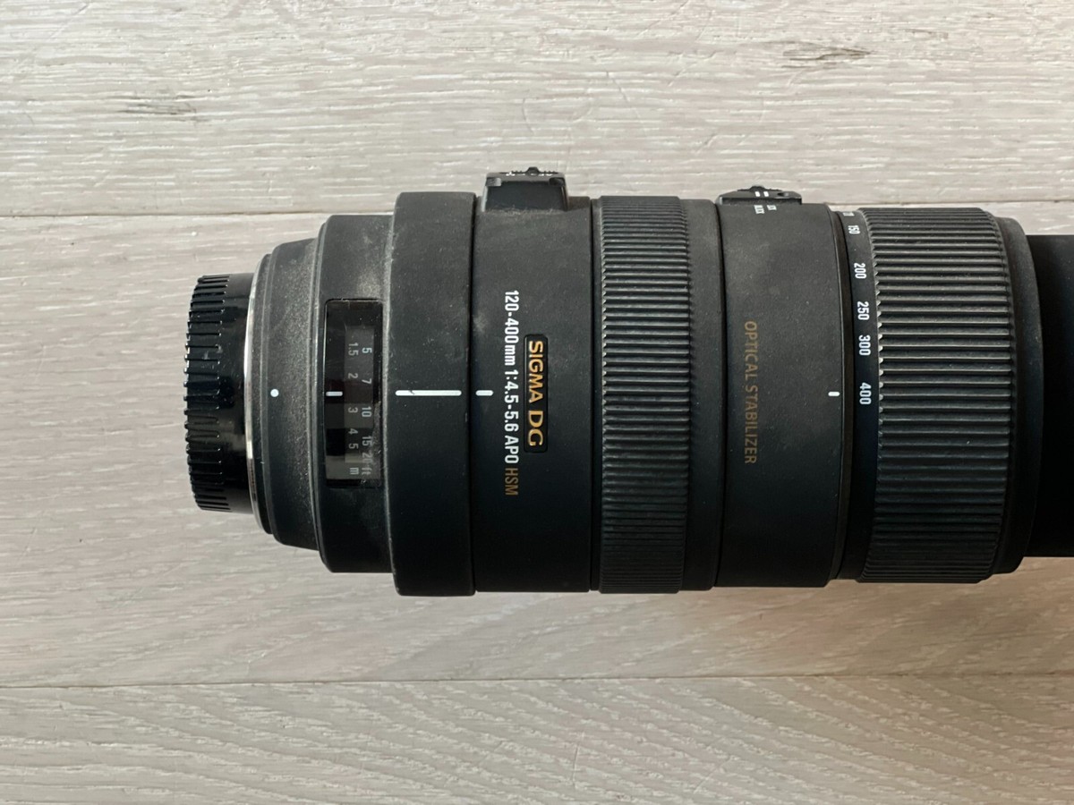 Sigma 120-400mm F/4.5-5.6 APO DG OS HSM for Nikon | eBay Sigma 120-400mm F/4.5-5.6 APO DG OS HSM for Nikon | eBay