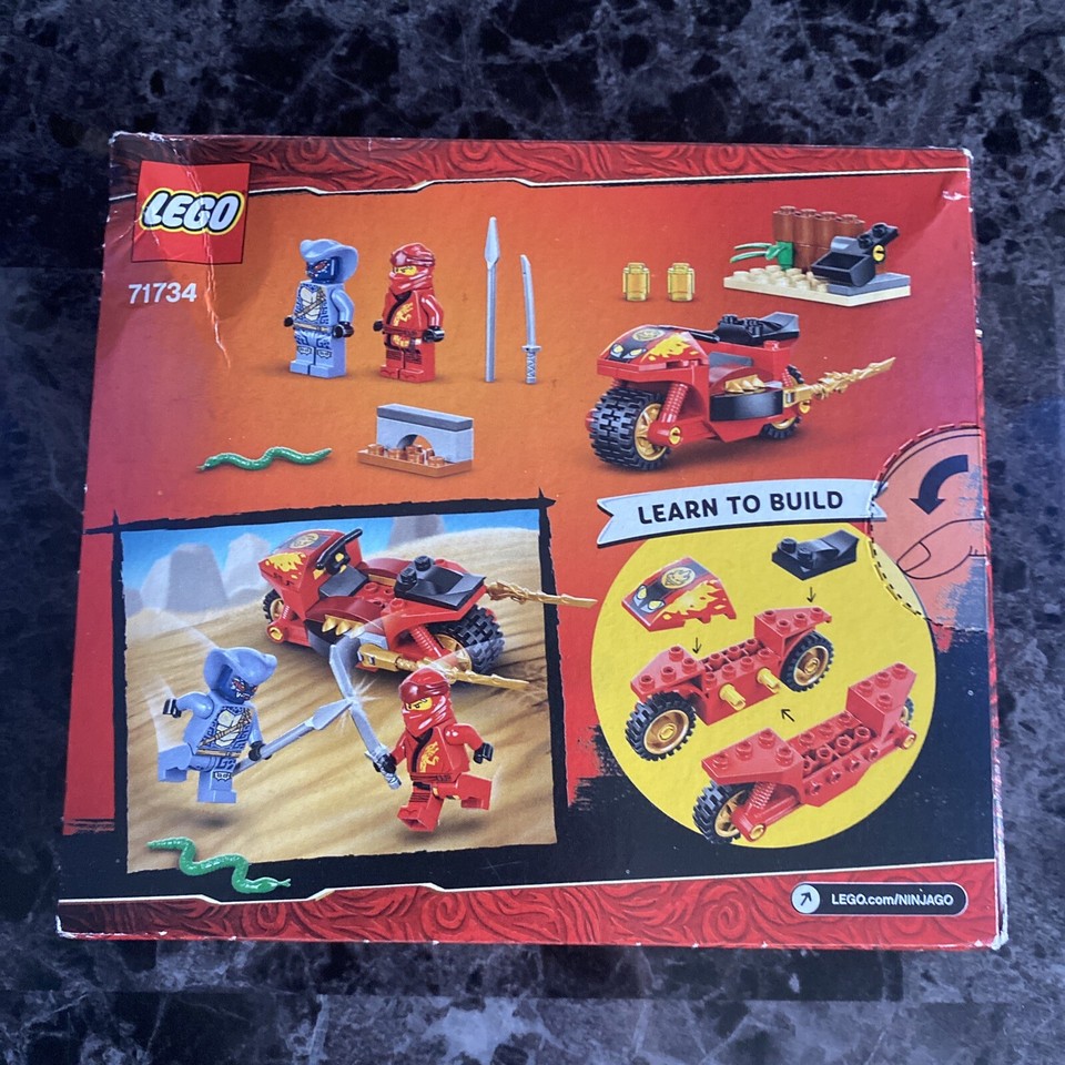 LEGO Ninjago Legacy Kai's Blade Cycle 71734 Building Toy 54 Pieces ...
