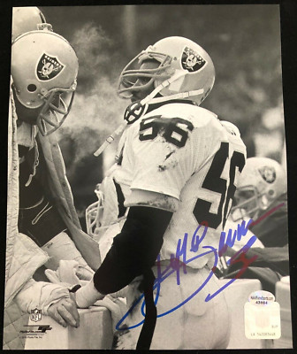 Jeff Barnes Signed Autographed Photo #2 Oakland Raiders Las Vegas Los ...