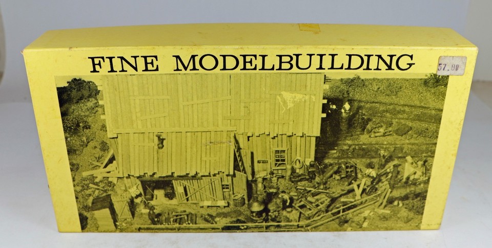 Fine Scale Miniatures #160 Logging Repair Shed Building Kit 1/87 HO ...