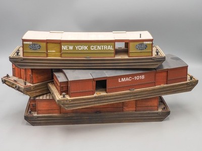 AMB LaserKit HO/1:87 New York Central Barge, Scow & Bump-End (5-Models ...
