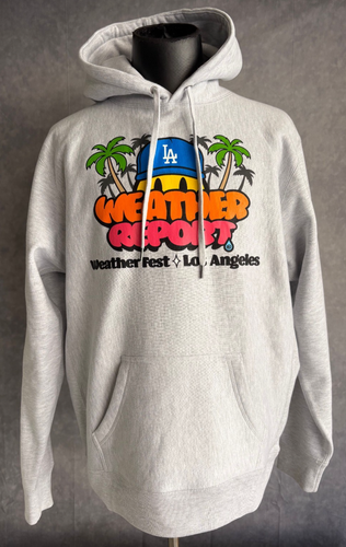 Weather Report LA Dodger MLB NWOT Men's Fleece Hoodie Jacket Size Large ...