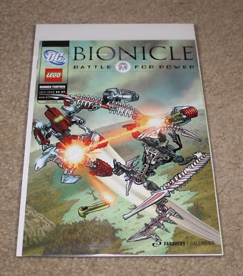 DC LEGO BIONICLE BATTLE FOR POWER #13 COMIC BOOK UNGRADED 2008 | eBay