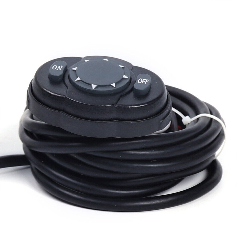 100W Boat Search Light Remote Control Marine Spotlight 360 Rotate ...