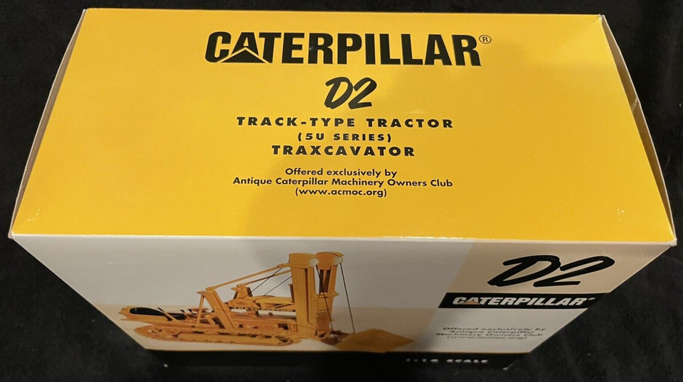 Caterpillar Cat D2 with Trackson Traxcavator Loader SpecCast ACMOC 1:16 ...