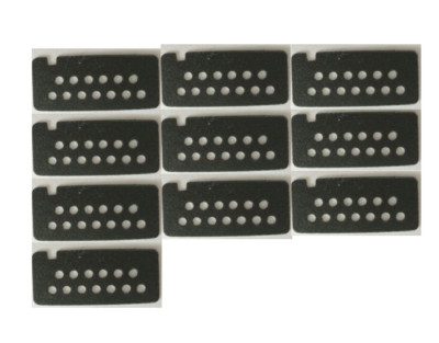 10PCS Black Sticky Covering Sticker For Motorola GP328 GP338 GP340 ...