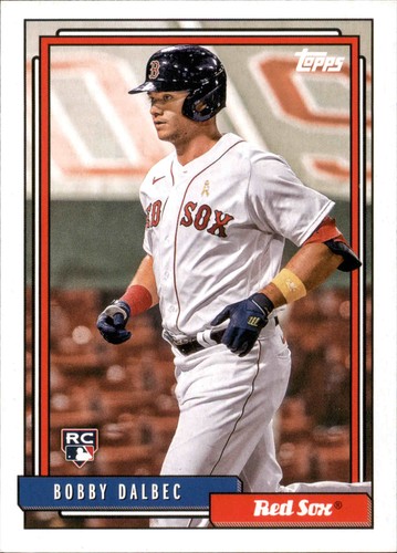 2021 Topps Update '92 Topps Redux #T9210 Bobby Dalbec Card | eBay