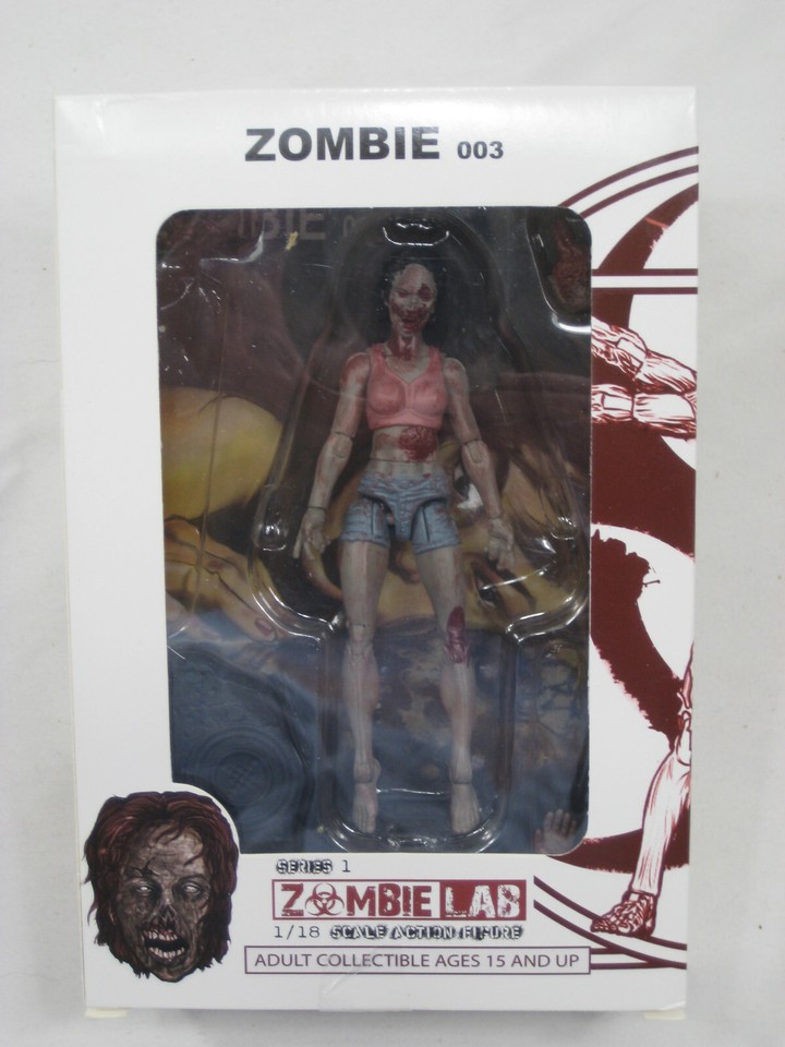 Zombie Lab 1/18 scale (4") action figure Zombie 3 | eBay