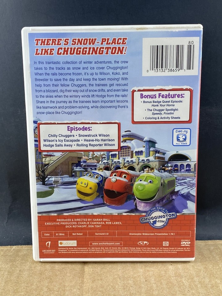 Chuggington Icy Escapades DVD, MULTIPLE DVD'S SHIP FREE! | eBay