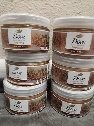 6 Pack New Dove Hot Cocoa Body Scrub - 3.5 oz Limited Edition ...