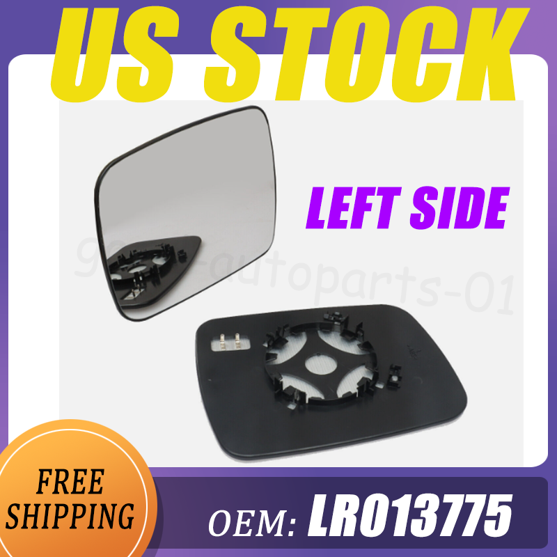 Mirror Glass Heated Driver Side Left for 2010-2014 Land Rover LR2 LR4 ...