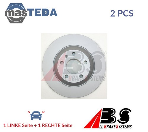 17863 BREMSSCHEIBEN SATZ HINTEN ABS 2PCS NEU OE QUALITÄT | eBay.de