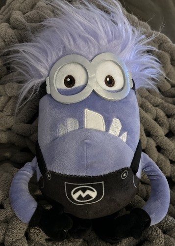 Evil Purple Minion Plush Toy 2 Eyes, Goggles,10" Tall Despicable Me | eBay