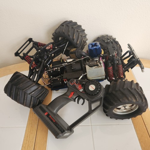 Traxxas Maxx Nitro Truck With Controller For Parts Or Repair | eBay