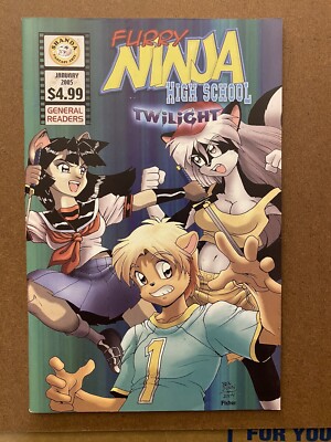 Furry Ninja High School: Twilight #1 VF Shanda HTF Rare/Scarce | eBay