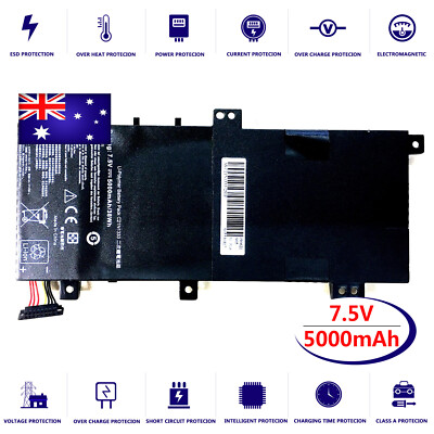 Battery for Asus Flip R554LA-RH71T R554LA-RH830 R554LA-RH90 Laptop ...