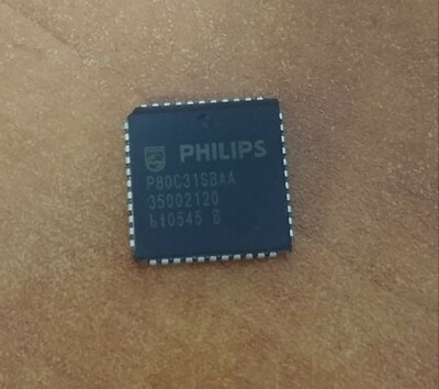 P80C31SBAA - 10Pcs Philips 8-Bit Microcontroller (PLCC-44) AUTHENTIQUE ...