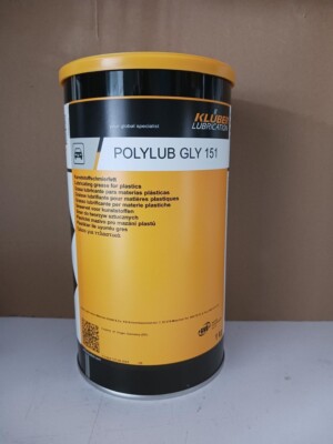 KLUBER Lubrication POLYLUB GLY 151 Grease 1Kg (2.2 lb) New free ship | eBay
