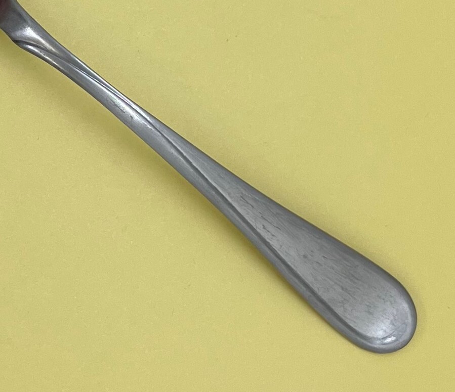 ONEIDA FLIGHT II GLOSSY STAINLESS FLATWARE SWIRL WITH ROUNDED TIP CHINA ...