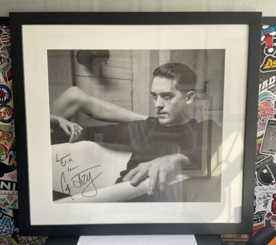 G EAZY AUTOGRAPHED SIGNED POSTER FRAMED BLACK/WHITE | eBay