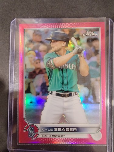 2022 Topps Chrome Kyle Seager Pink Parallel 204/399 | eBay