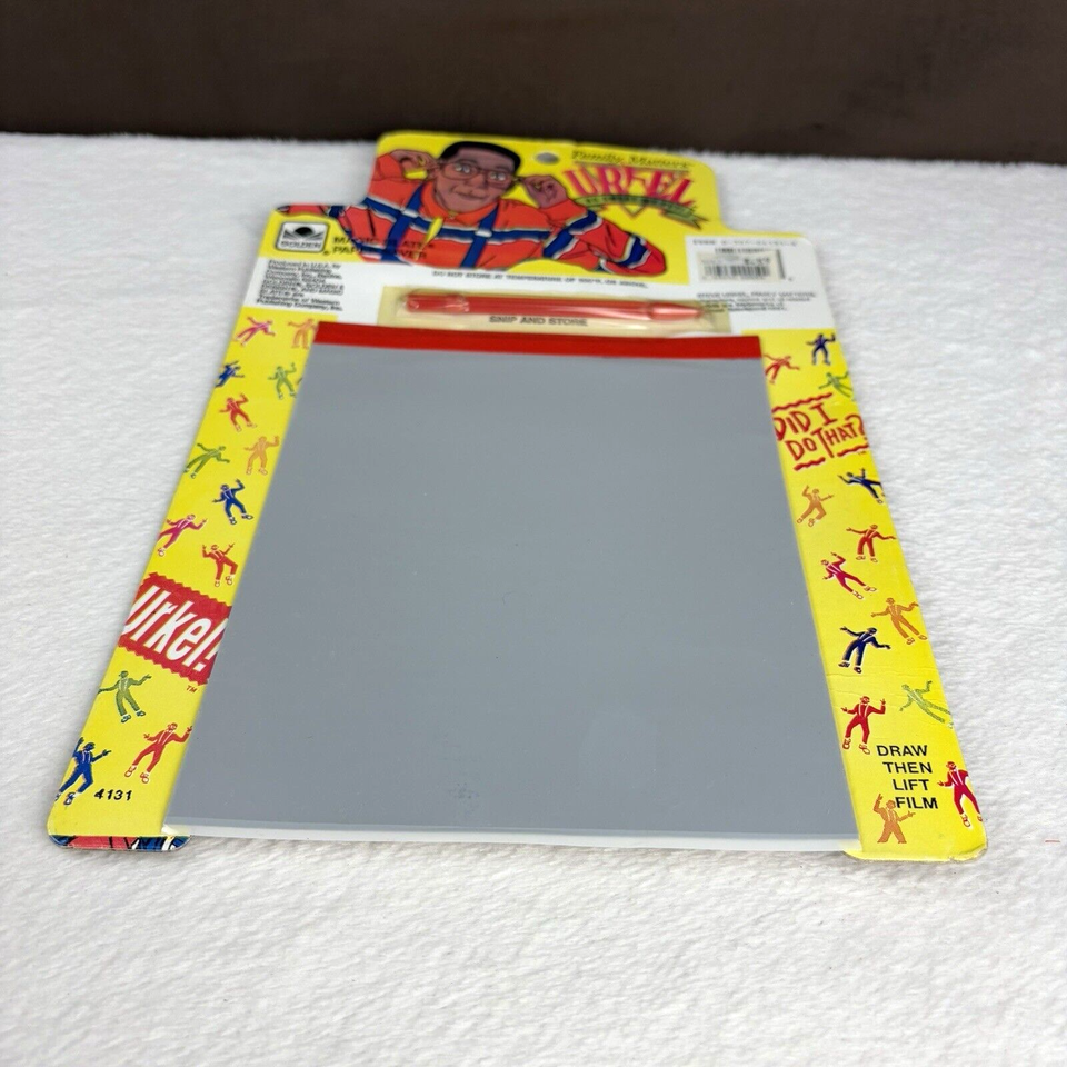 RARE! Vtg 1991 Family Matters Steve Urkel Golden Magic Slate Toy ...