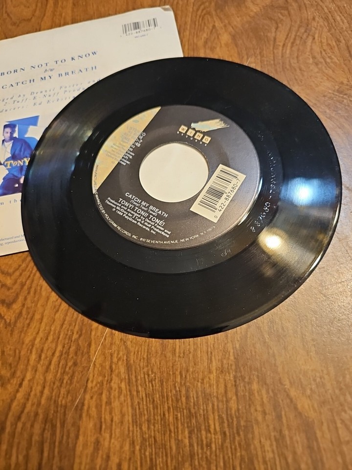 Tony! Toni! Tone! - Born Not To Know 1988 USA 45 7" Vinyl, Wing Records R&B Soul | eBay