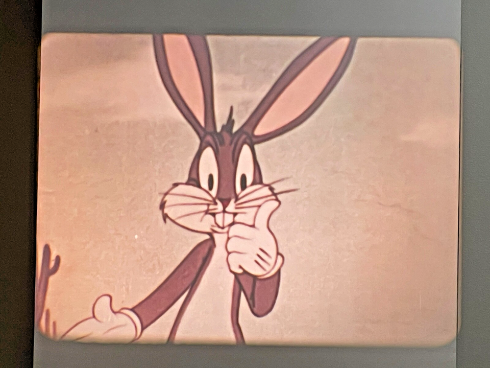 Wacky Wabbit 16mm WB color cartoon Bugs Bunny Elmer Fudd 1942 E-923-3 7 ...