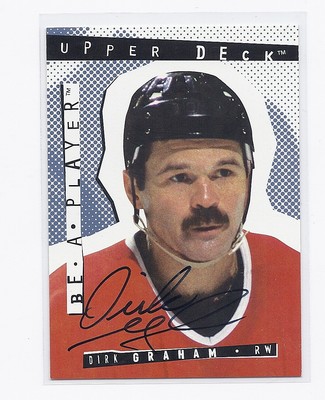 94-95 1994-95 BE A PLAYER DIRK GRAHAM AUTOGRAPH AUTO 78 CHICAGO ...