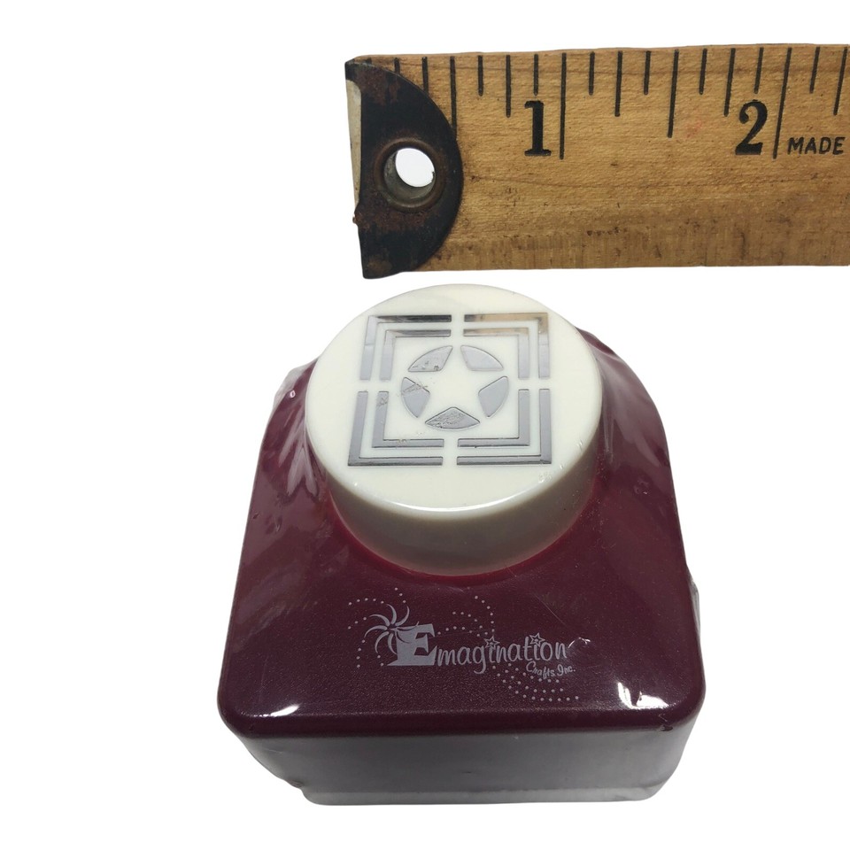 6 Emagination Crafts Paper Punch Shapes Square Triangle Hexagon Sun ...