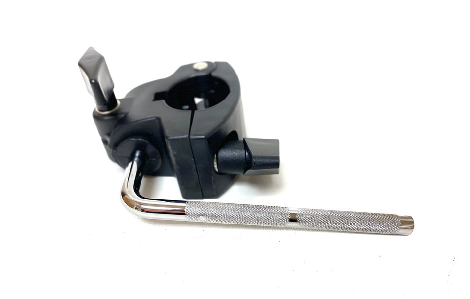 Hatched Rack Clamp Mount Bracket L Rod Fits Roland Alesis Yamaha ...