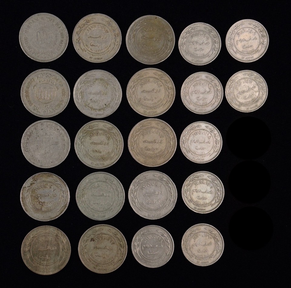 Jordan Coin LOT Jordanian 50 100 FILS Coins Currency BULK LOT | eBay