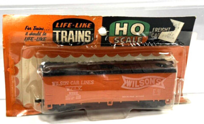 HO Life-Like Wilson Car Lines Reefer 8350 Original Pkge | eBay
