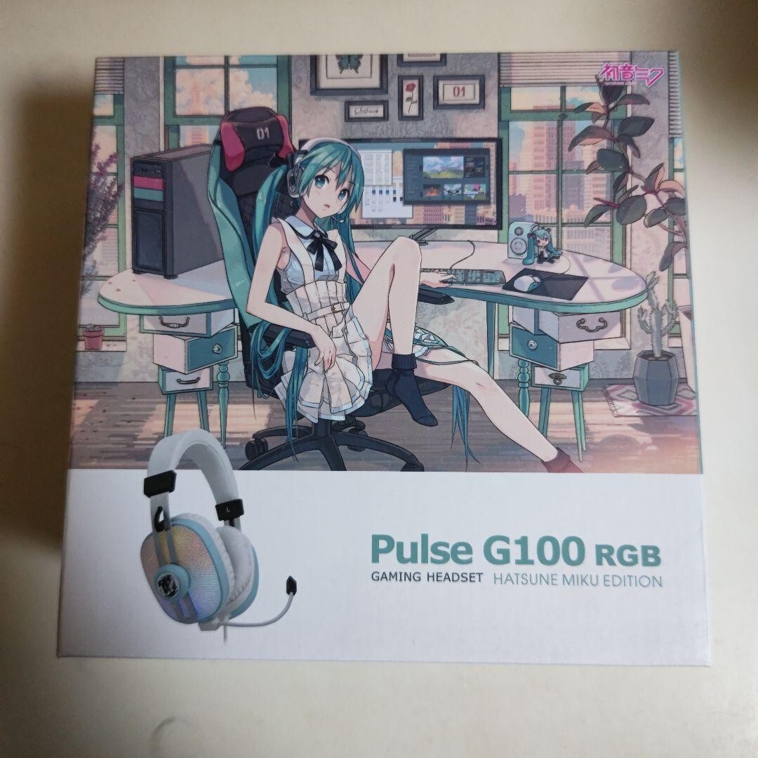 Tsukumo Thermaltake Pulse G100 RGB Gaming Headset Hatsune Tsukumo Thermaltake Pulse G100 RGB Gaming Headset Hatsune