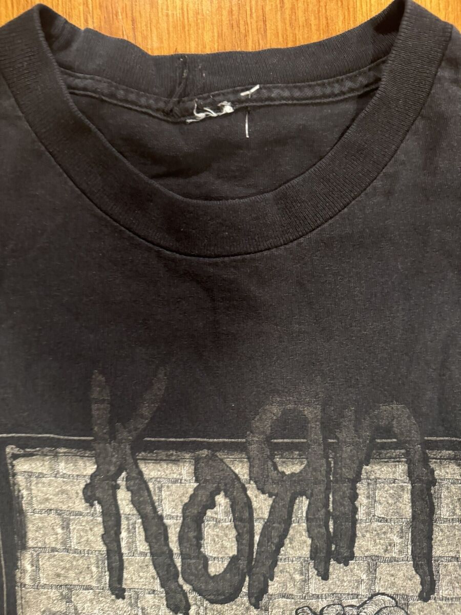 Vintage Korn T-Shirt 2000 Nu Metal Rap Goth Band Sick Vintage Korn T-Shirt 2000 Nu Metal Rap Goth Band Sick