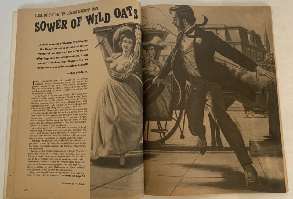 Vintage Cartoons From Man's Magazine DEC 1971 Art Buchwald Jean Kerr ...