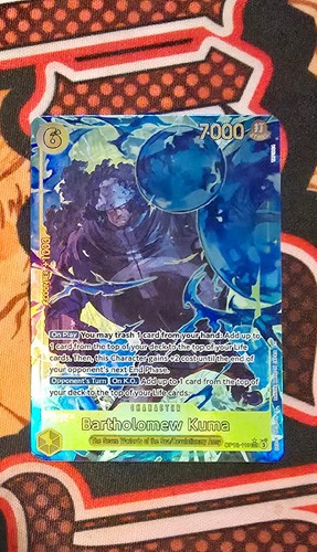 ONE PIECE TCG Bartholomew Kuma OP12-119 SEC (Alternate Art) | eBay