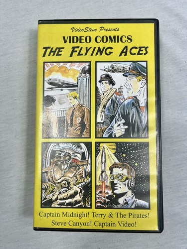 50s Tv Show Air Aces Of Comics VHS The Flying Aces Black & White 4 Classics Live | eBay