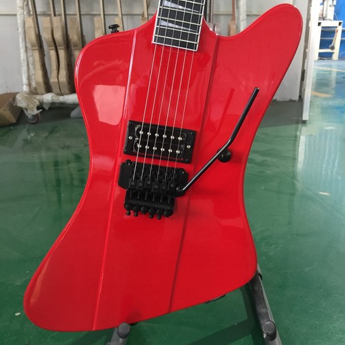 Red Robin Crosby Firebird Electric Guitar H Pickup Floyd Rose Bridge 6 ...