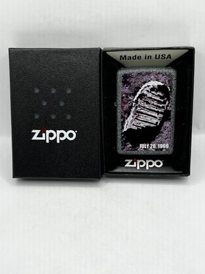 2014 Moon Print Moon Landing Buzz Aldrin Apollo 11 Zippo Lighter ...