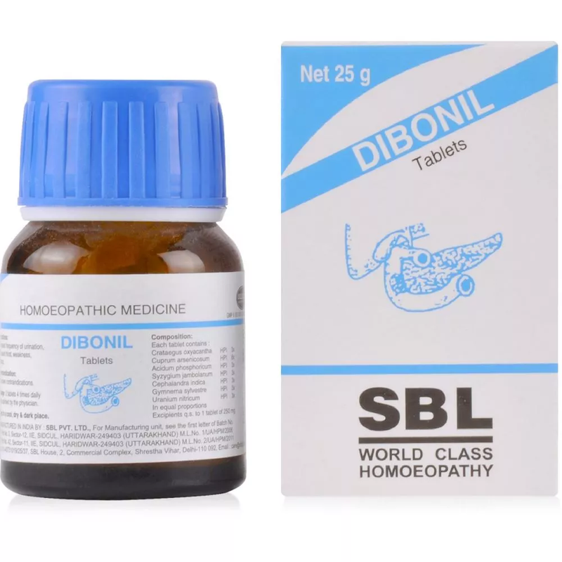 SBL's Dibonil Tablets Homeopathy 25gm Herbal Medicine Pack Of 10 For ...