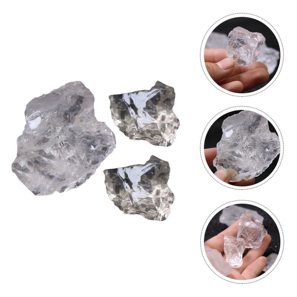 100g Natural Rough Ore Teaching Samples Rough Ore Specimen Quartz ...